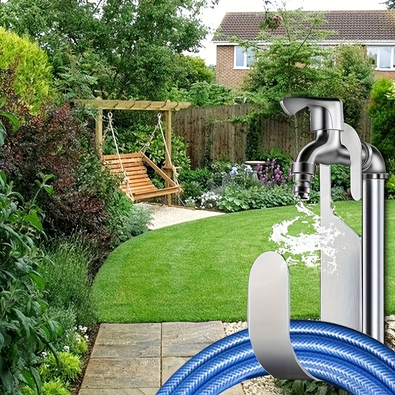 304 Stainless Steel Hose Storage Rack Water Pipe Bracket - Temu Canada