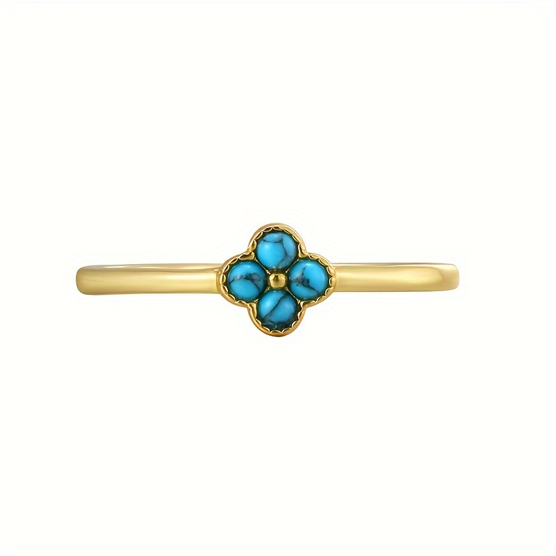 Vintage Ring Design 18k Gold Plated Inlaid - Temu Portugal