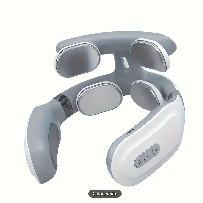 2023 Portable Intelligent Wireless U Shaped Anti Magnetic Pulse Heating Neck Massager Temu