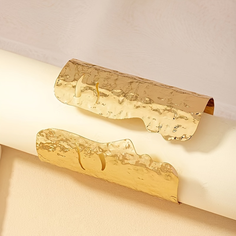 Stylish Style Hip hop Design Cuff Bangle Bracelet Alloy Hand - Temu ...