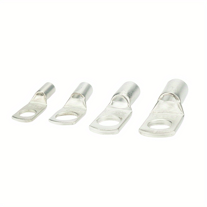 25pcs Sc 유형 와이어 코 터미널 Sc16sc25 베어 구리 배터리 블록 러그 구멍 6mm 8mm 10mm 압착 케이블