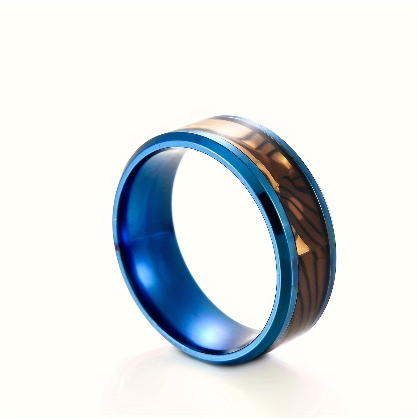 Popular Men's Red Stainless Steel Ring Exquisite Jewelry - Temu United ...