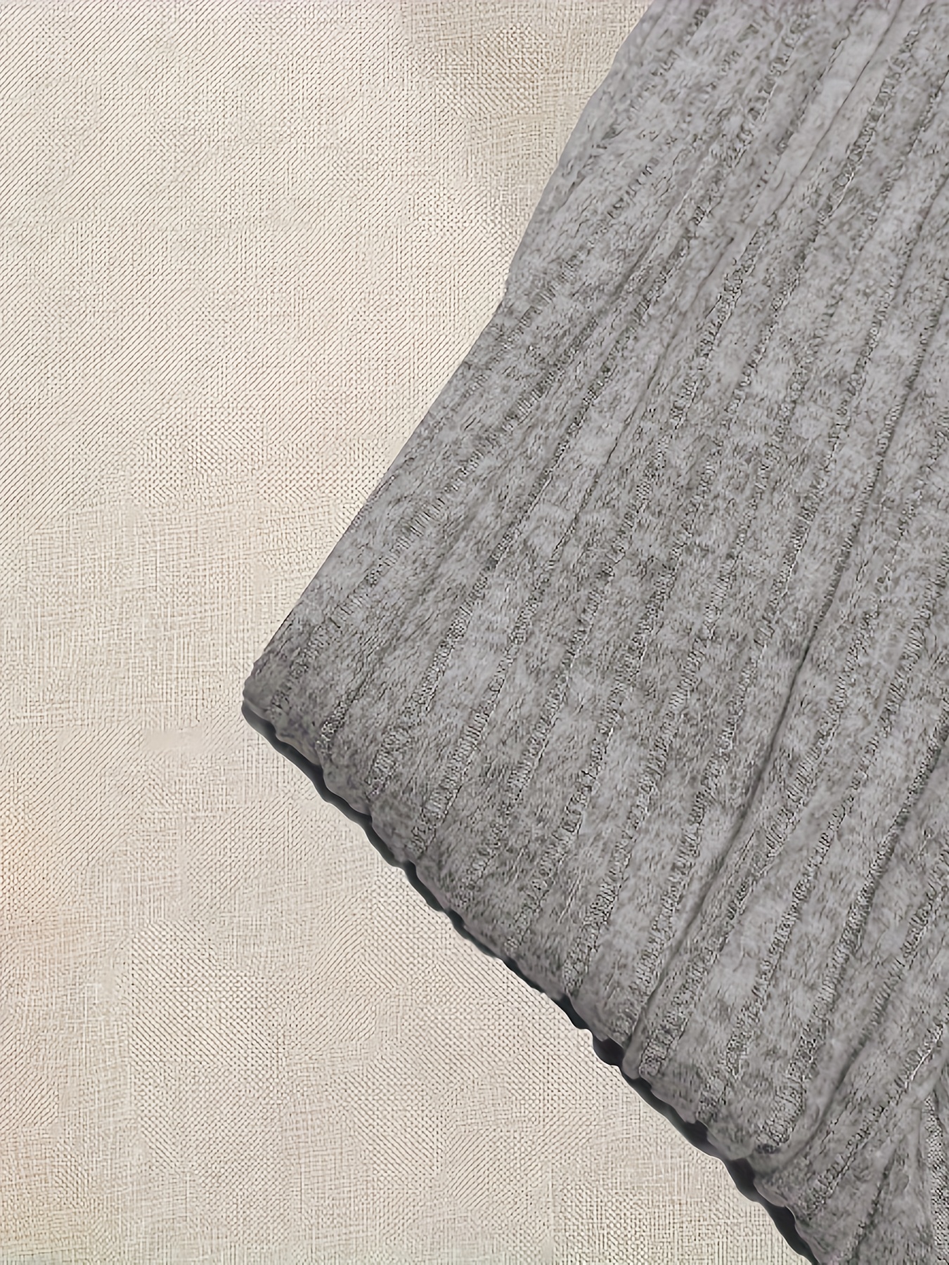 Solid Ribbed Pajama Set Crew Neck Cami Top Lace Pants - Temu New Zealand