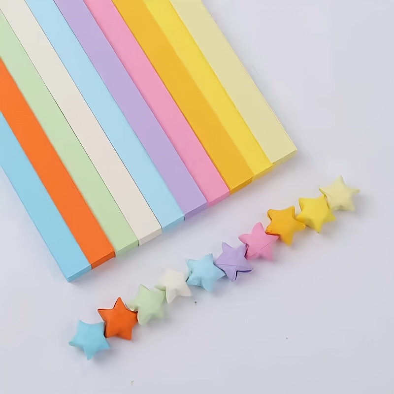 540 Sheets Origami Star Paper Strips 27 Assortment Color - Temu United ...