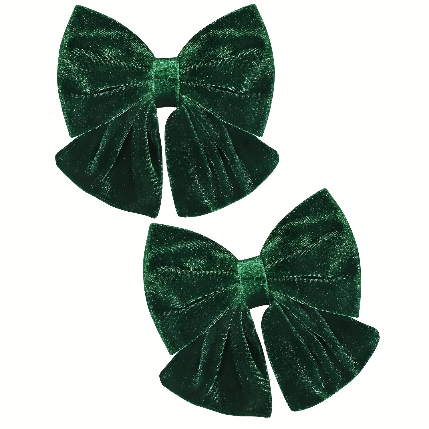 Elegant Sweet Bow Duckbill Clips Vintage Velvet Bow - Temu United Kingdom