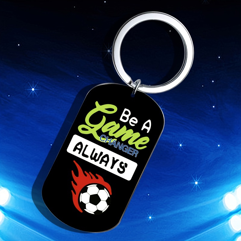 3pcs football keychains backpack accessories perfect keepsake gift for ...