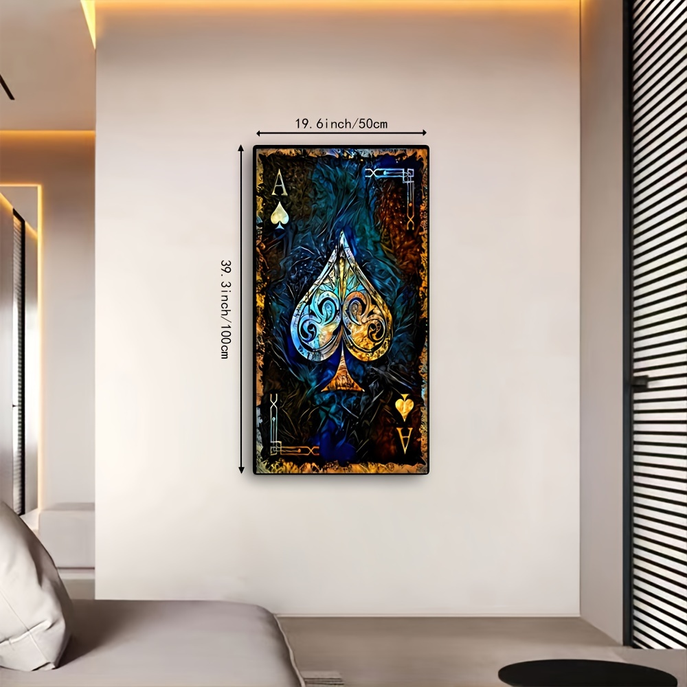 Unframed Canvas Poster Modern Art King Queen And King Card - Temu ...