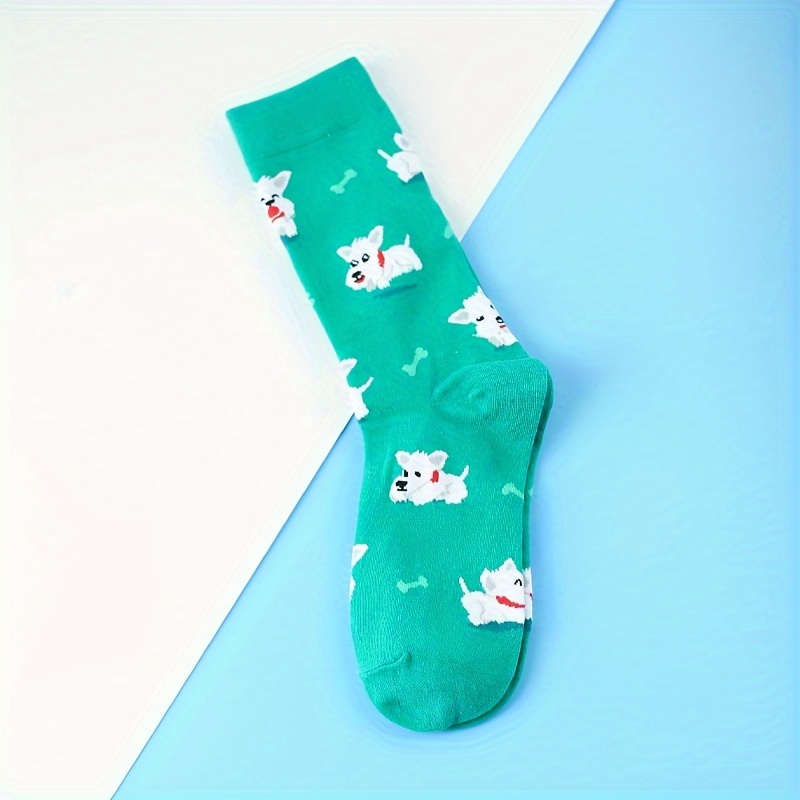 Men's Animals Pattern Crew Socks Comfy Breathable Adorable - Temu Australia