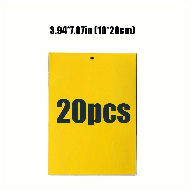 Dual sided Yellow Sticky Traps Flying Plant Insect Sticky - Temu United ...