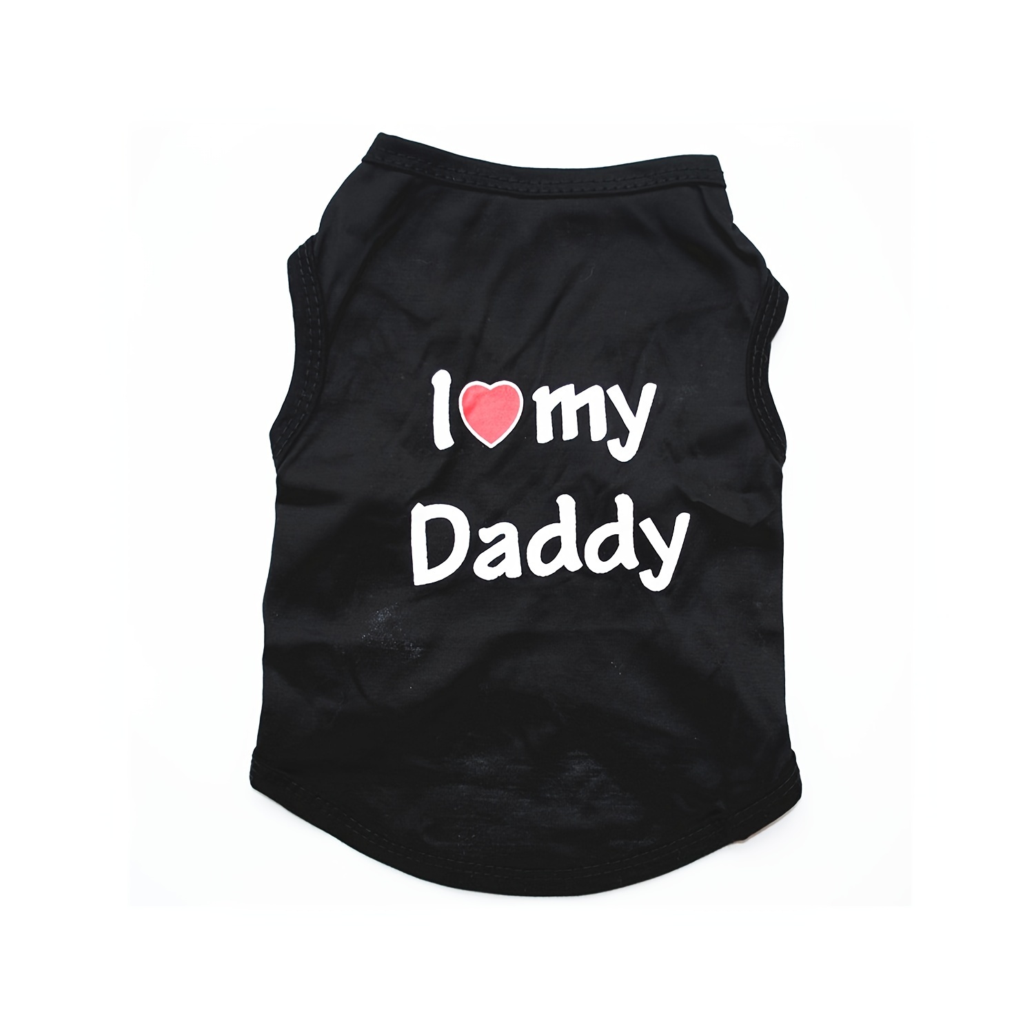 Letter Graphic Dog Vest Puppy Cotton Shirt Classic Pet - Temu Australia
