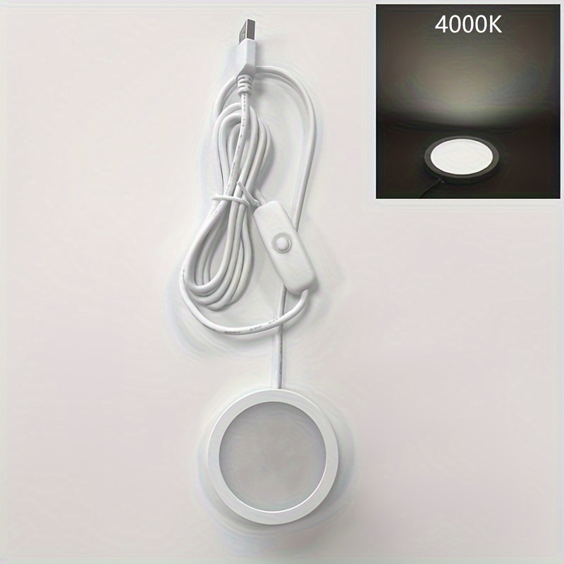 Usb 5v Mini Portable Round Ultra thin Cabinet Light Switch - Temu Ireland
