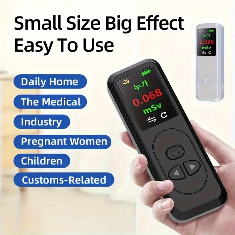 Handheld Nuclear Radiation Detector Household Radioactive Temu New