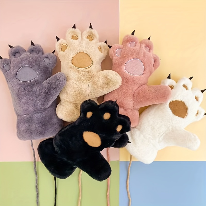 Cat Claw Animal Cute Gloves Fashionable Windproof Lovely - Temu New Zealand