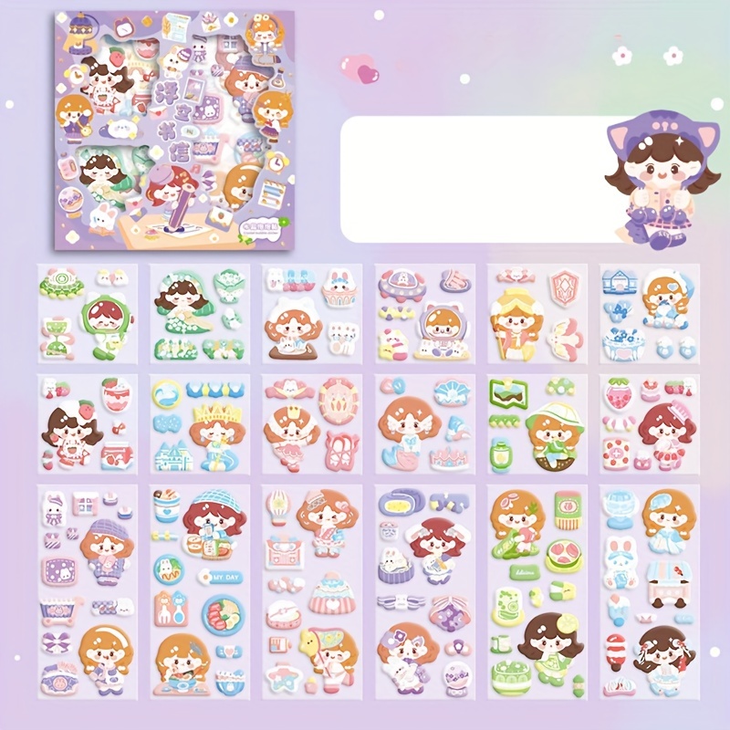 Cute Sticker 3d Fun Sticker Painting Sticker Perfect For Students ...