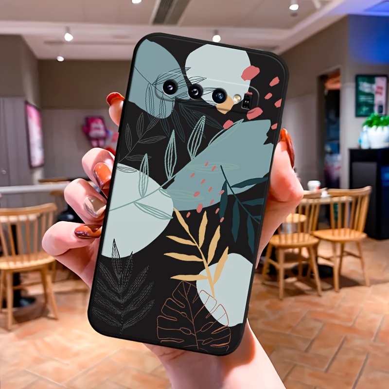 Hand painted Leaves Advanced Pattern New Phone Case - Temu Australia