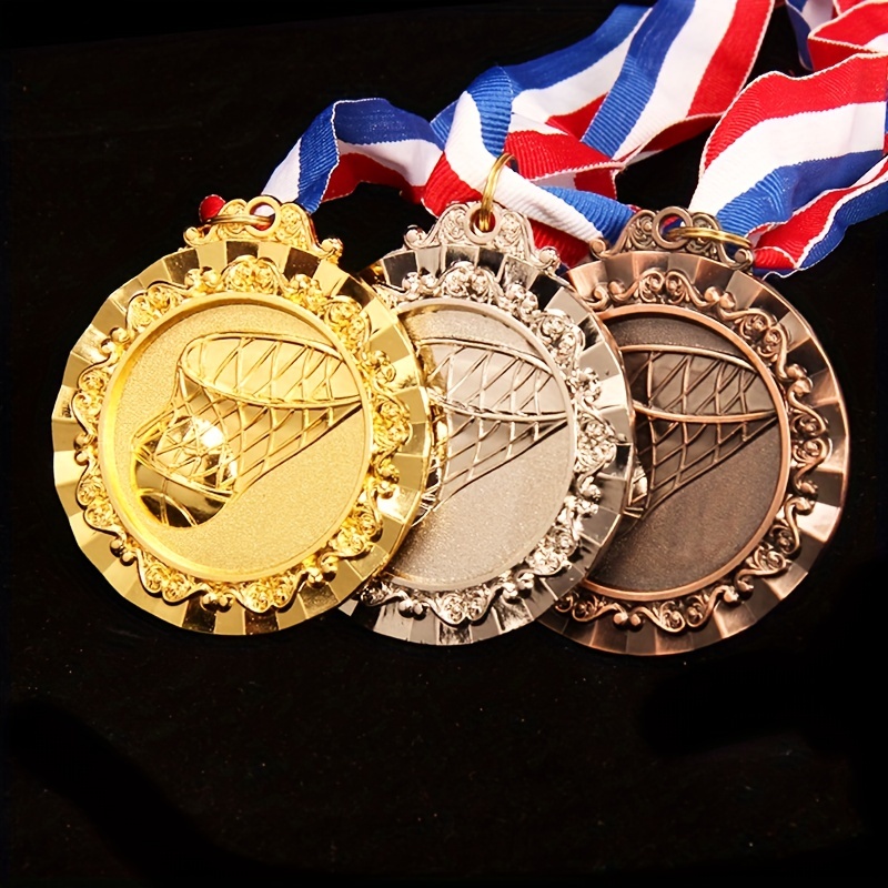 Scholastic Award Medals With Neck Ribbons Trophy Award Prize - Temu ...