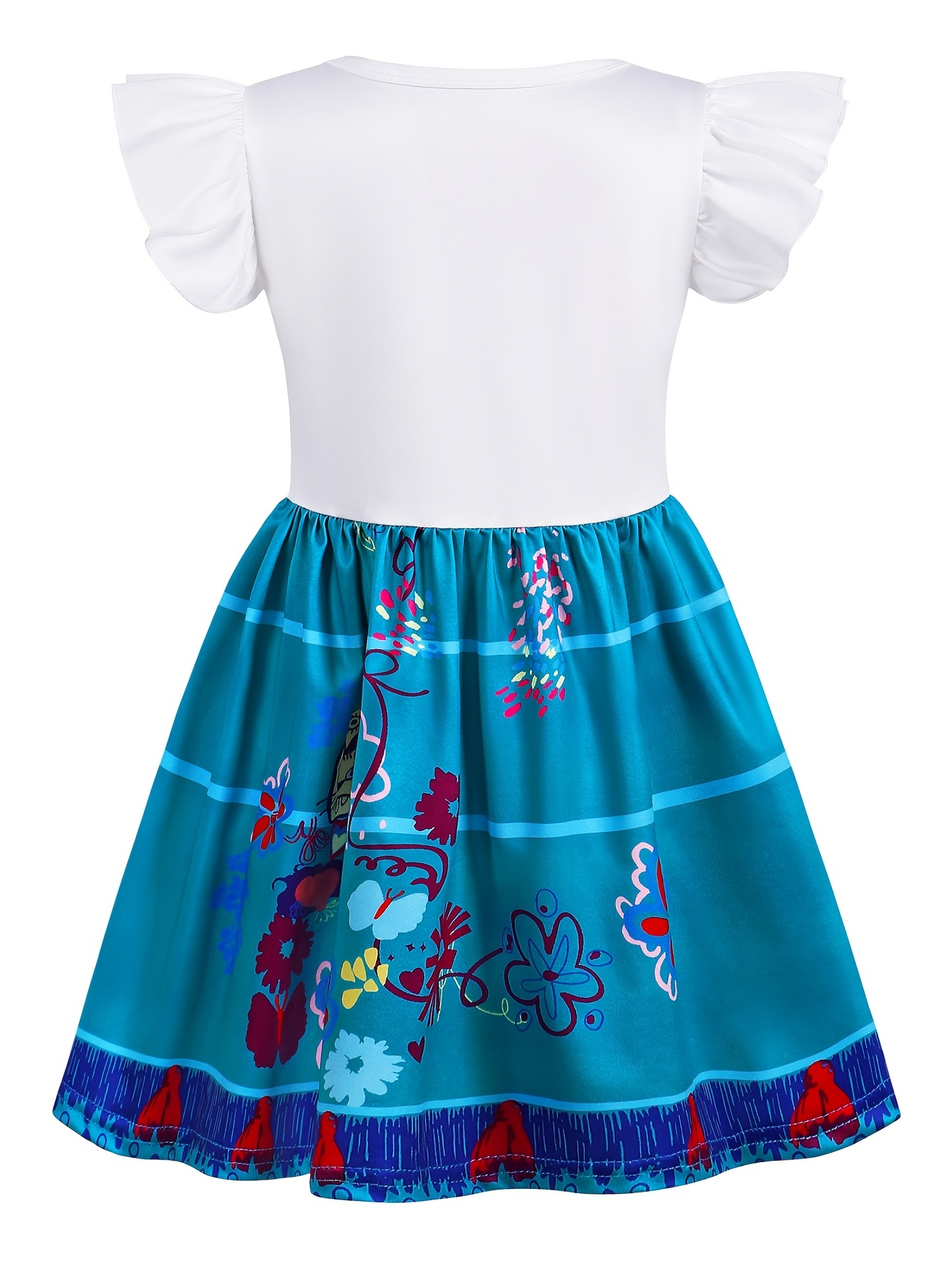 Girls Princess Dress Costume Dress Birthday Party Halloween - Temu