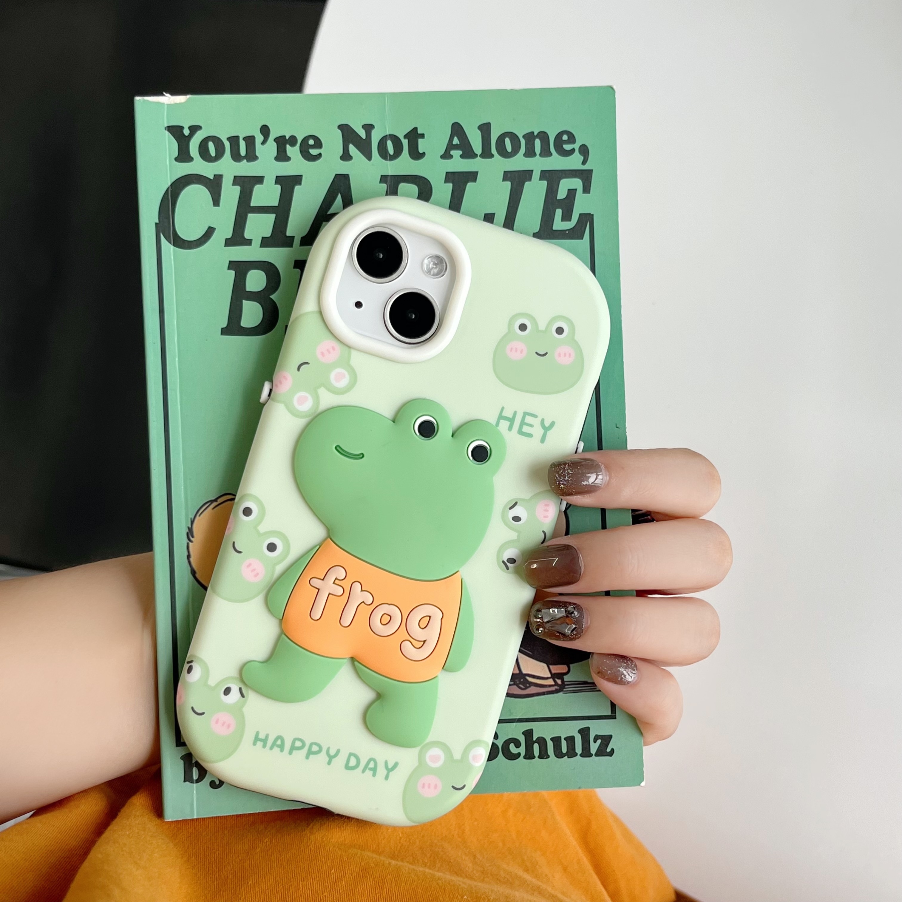 Funny Cartoon Three-dimensional Green Fishman Monster Suitable For ...