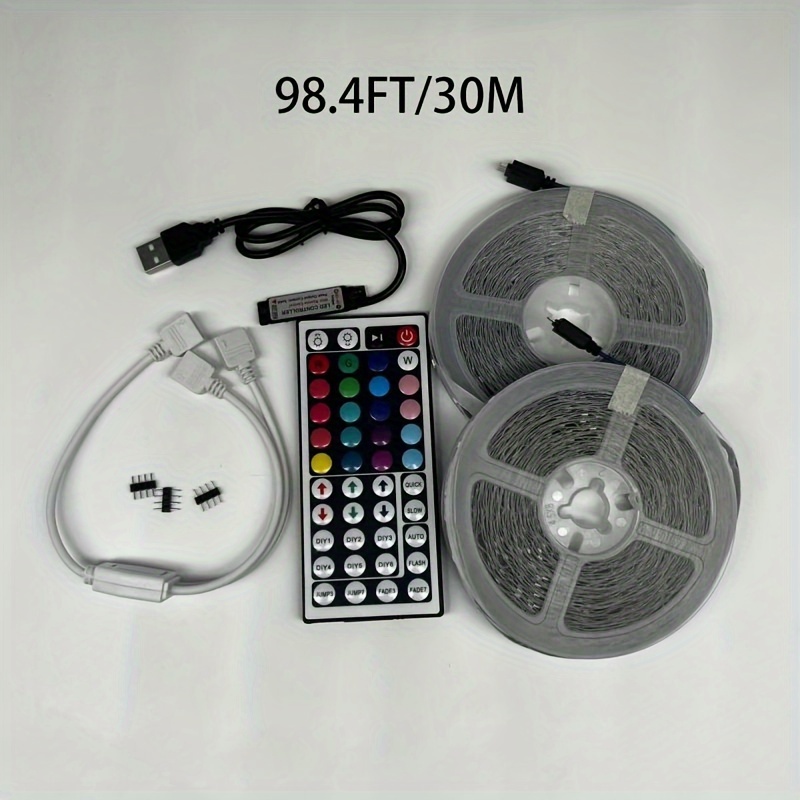 5050 Multicolor 44 Keys Remote Control App Indoor Lighting - Temu ...
