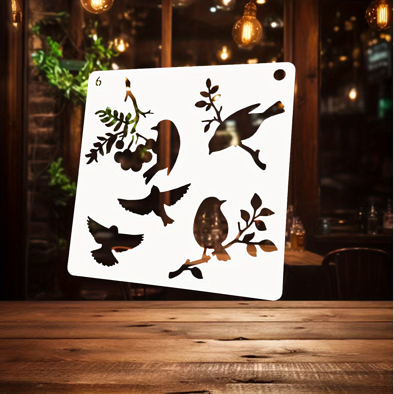 飛んでいる鳥の絵 中空絵画 Diy テンプレート ティブ落書き 飛んでいる鳥のパターン テンプレート 防水 洗え Temu Japan