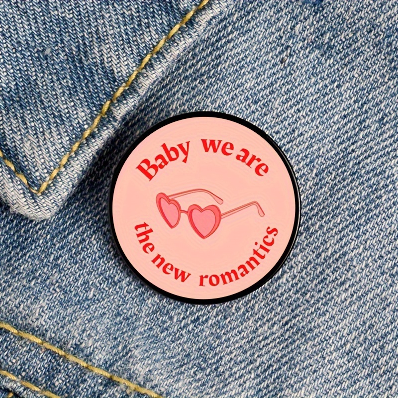 Cute Cartoon Printed Brooch "baby New Romantics" Lapel Pin - Temu ...