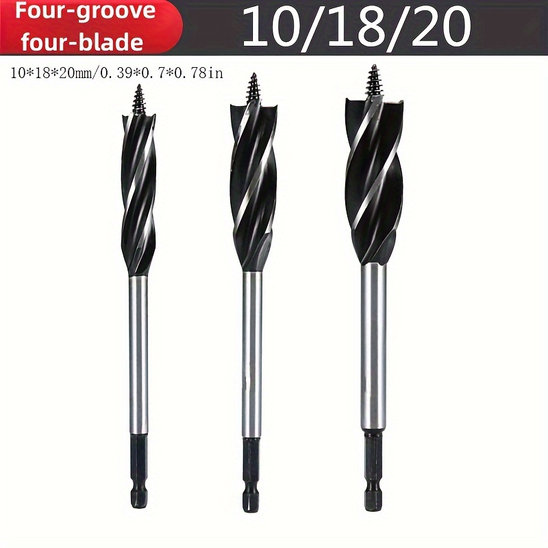 popular 1 set branch drill bit woodworking four - Temu Canada