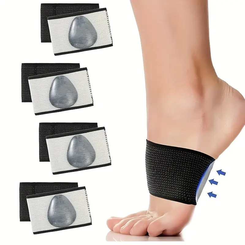 아치 지지대 압축 슬리브 발바닥 근막염 완화 발 지지대 및 발바닥 근막염 교정기 구리 아치 지지대 및 발바닥 근막염 발