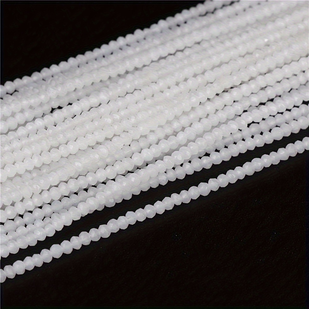 10 String Boutique Polyhedral Super Shiny Crystal Glass Mini - Temu ...