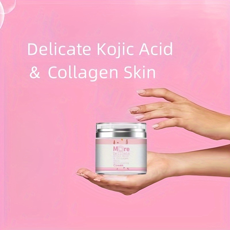 Delicate Kojic Acid & Collagen Skin Moisturizing Cream, 1.7oz (50g ...