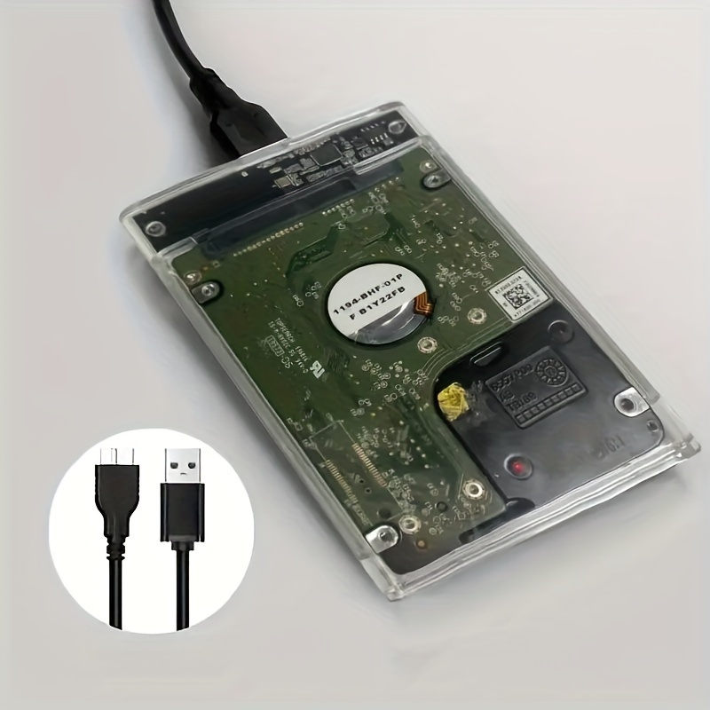 حافظة خارجية 2.5 بوصة HDD لمحرك الأقراص الصلبة المحمول - Temu Saudi