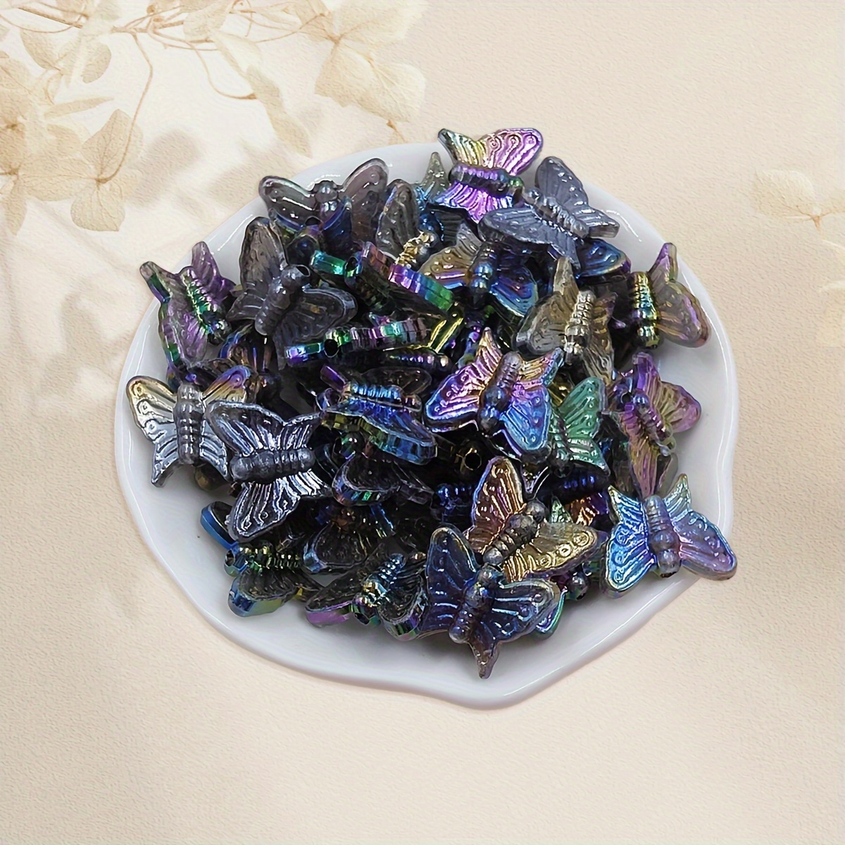 Exquisite Butterfly Ab Transparent Color Plated Fantasy - Temu New Zealand