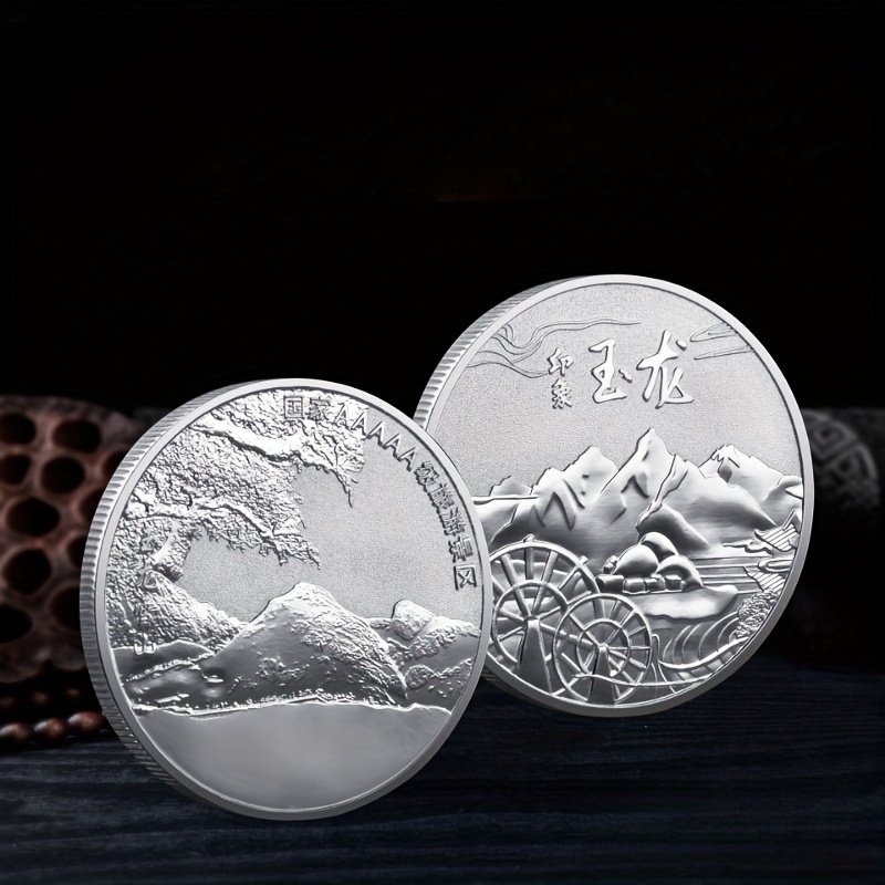 Scenic Spot Commemorative Coin Fixed Yellow Crane Tower Thai - Temu ...