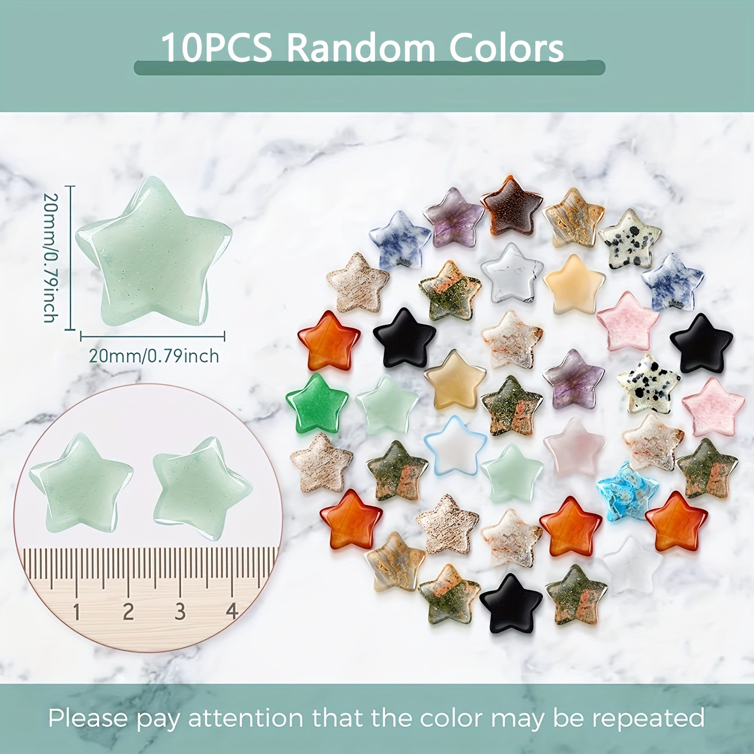 Worry Stones Star Shaped Crystal Stones Mini Crystal Stones - Temu New ...