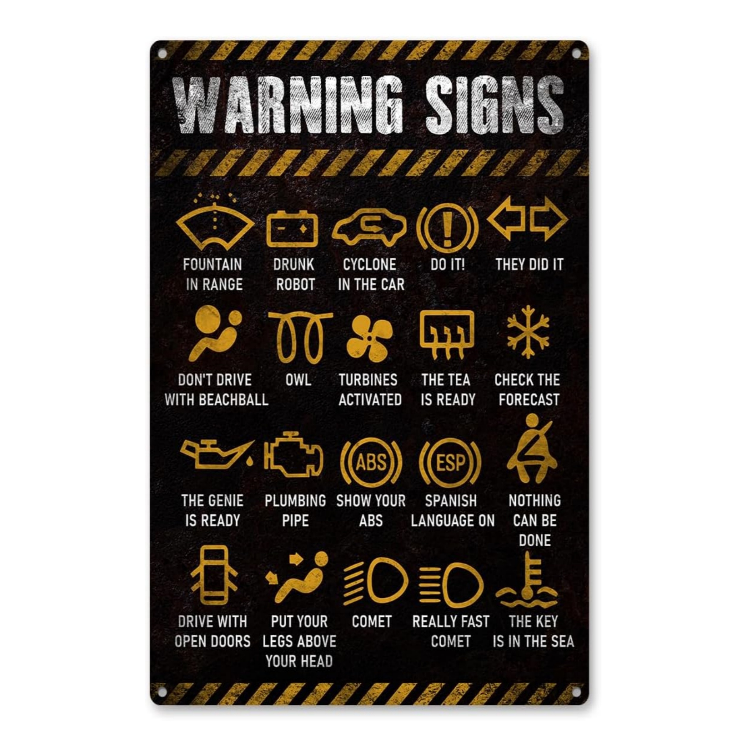 Car Funny Signs Funny Car Signs Sold On Temu United States