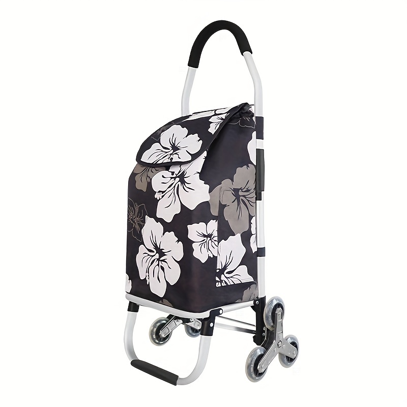Fashion Shopping Cart Stair Climbing Aluminum Alloy Pickup - Temu