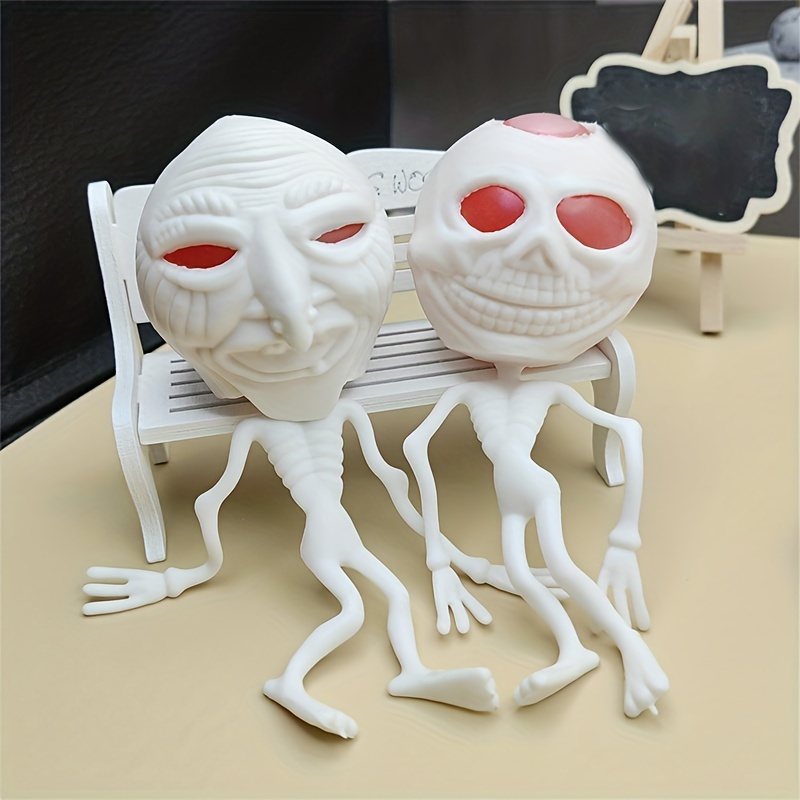 Squeeze Ghost Head Toy Toy - Temu