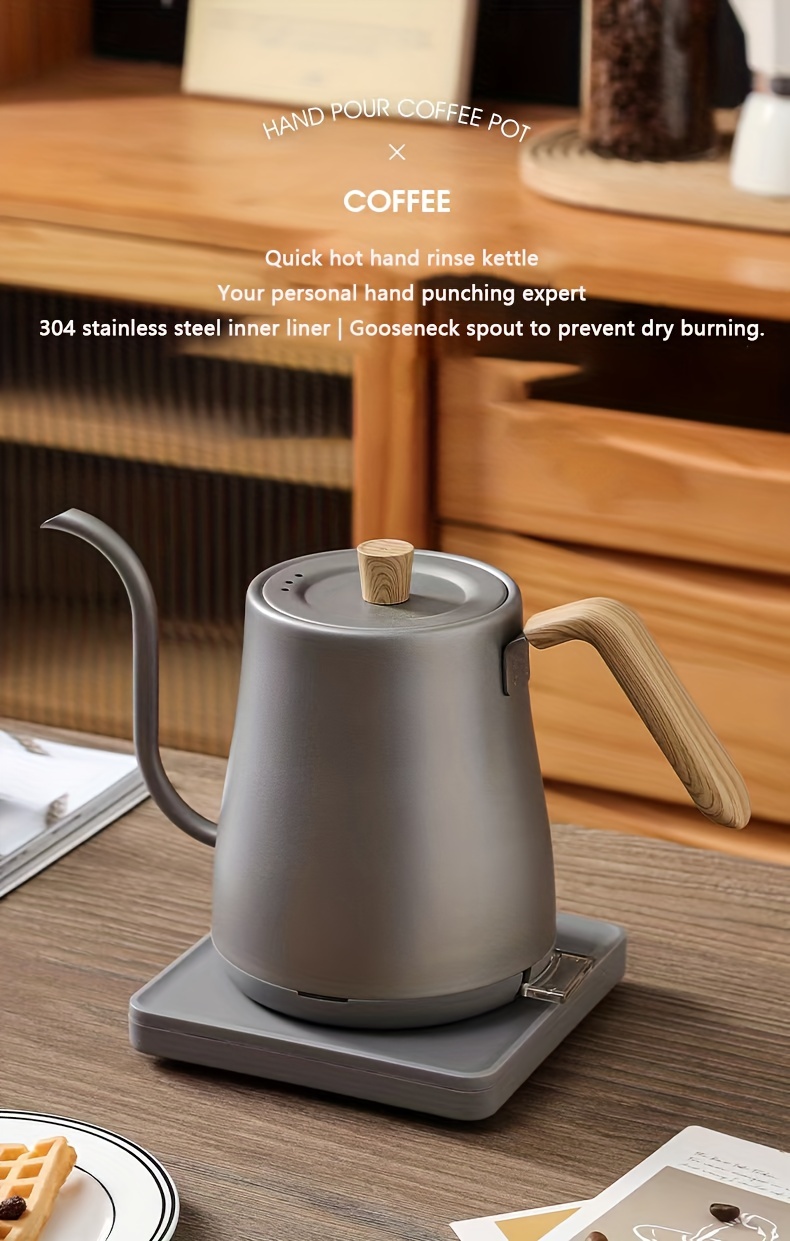 Thin Long Mouth Electric Hot Household Boiling Kettle Tea - Temu
