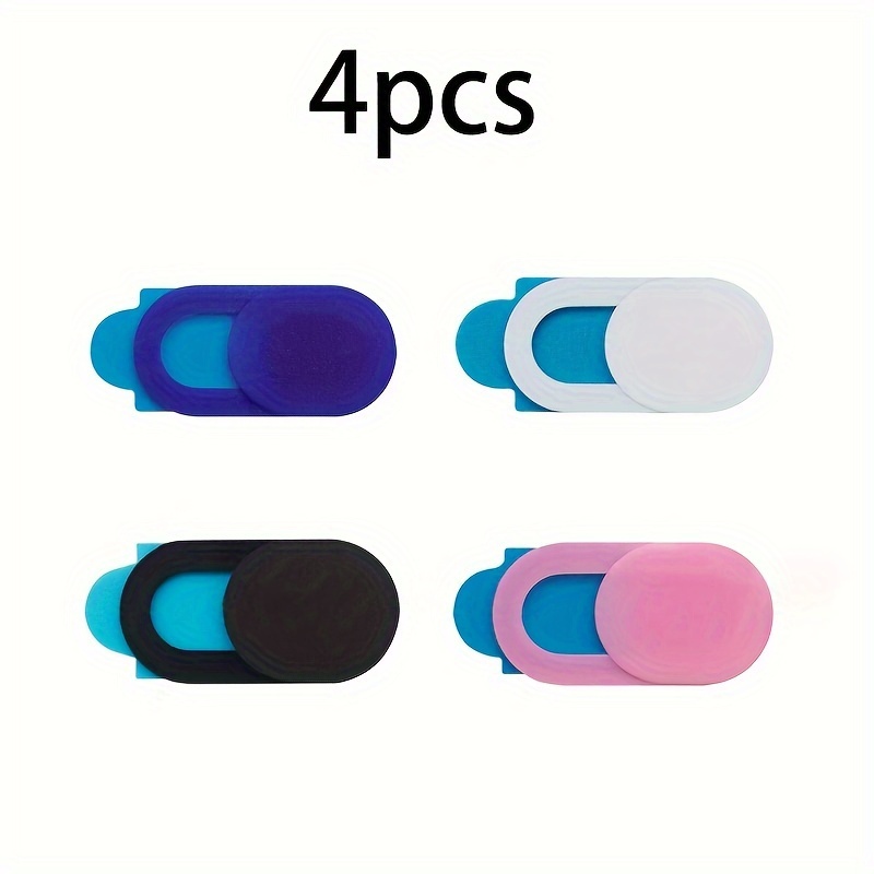 4pcs Webcam Cover Shutter Slider Plastic Camera Cover Phone - Temu ...