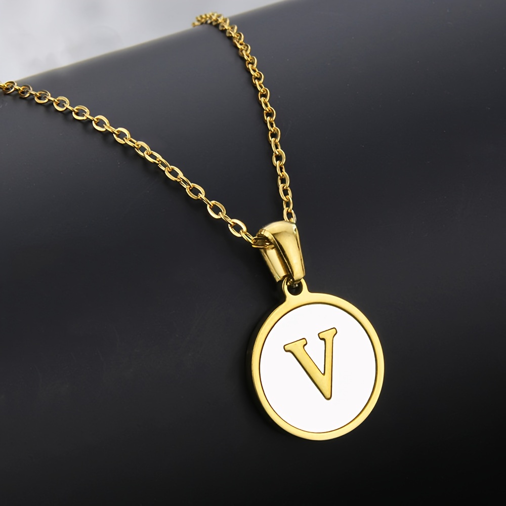 14k Gold Plated Letter Shape Pattern Loose Beads Pendant For Diy ...