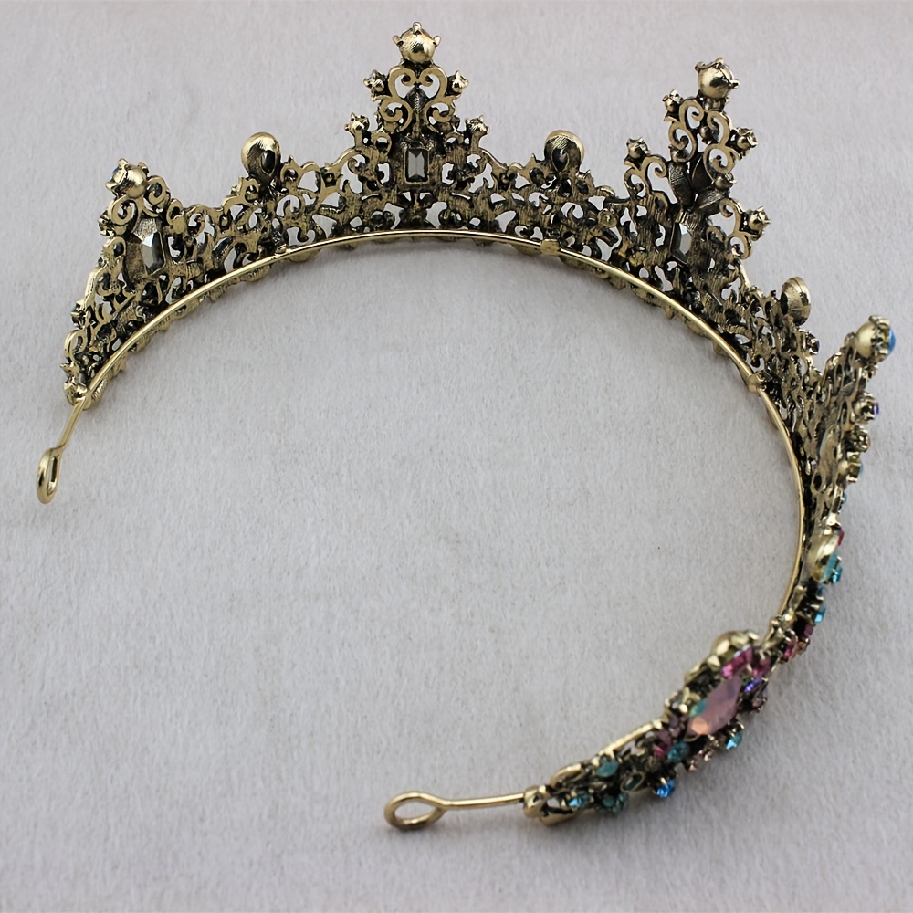 Girls Vintage Queen Tiaras Crowns Princess Crown Birthday - Temu