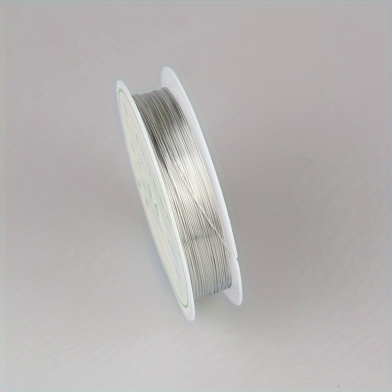 Silvery/golden/rose Golden Copper Wire Bracelet Necklace Diy - Temu ...