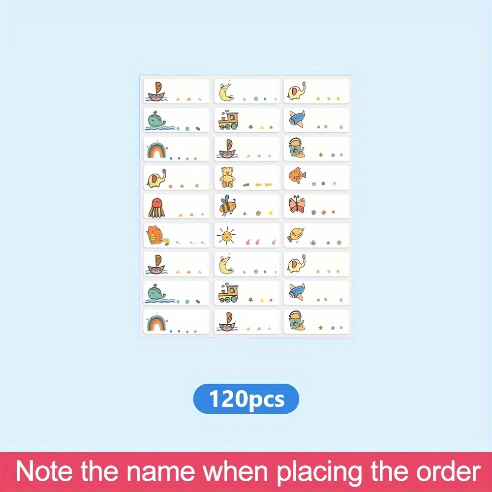 Customized Name Stickers Exclusive Labels Personal Items - Temu Australia