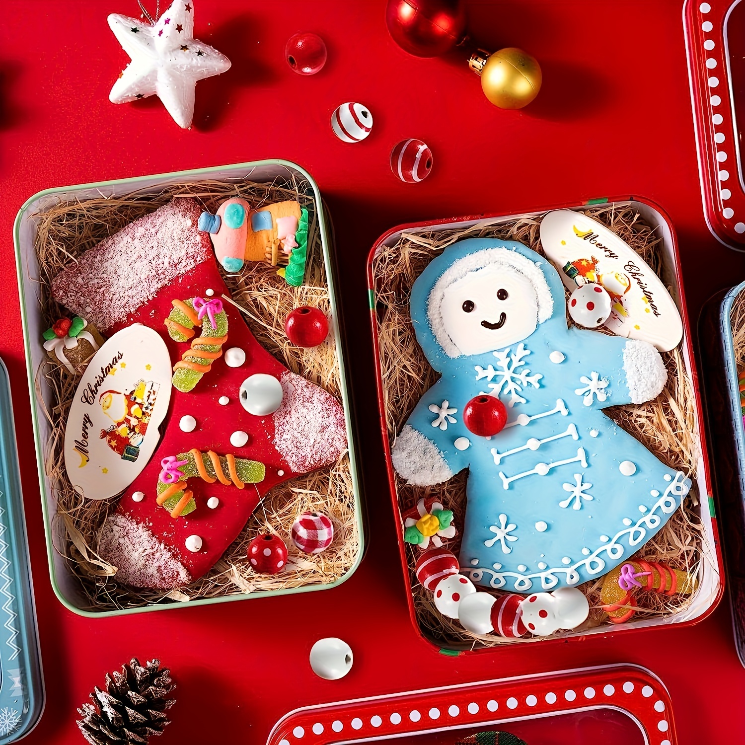 Red White Dot Stripe Patterns Beads Round Wood Loose - Temu Australia