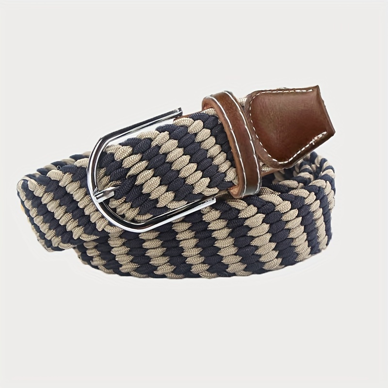 Lightweight Elastic Woven Belt Men Waist Belt - Jewelry & Accessories ...