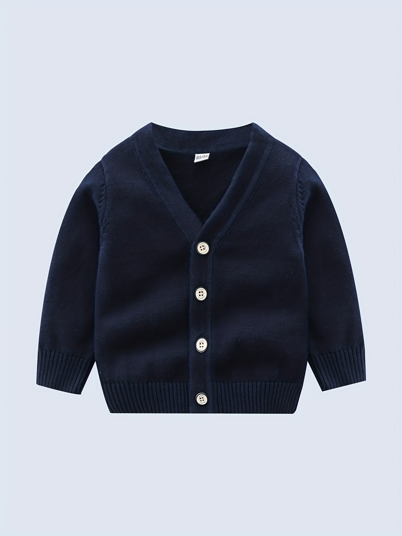 baby toddler boys knit cardigan v neck button sweater - Temu Netherlands