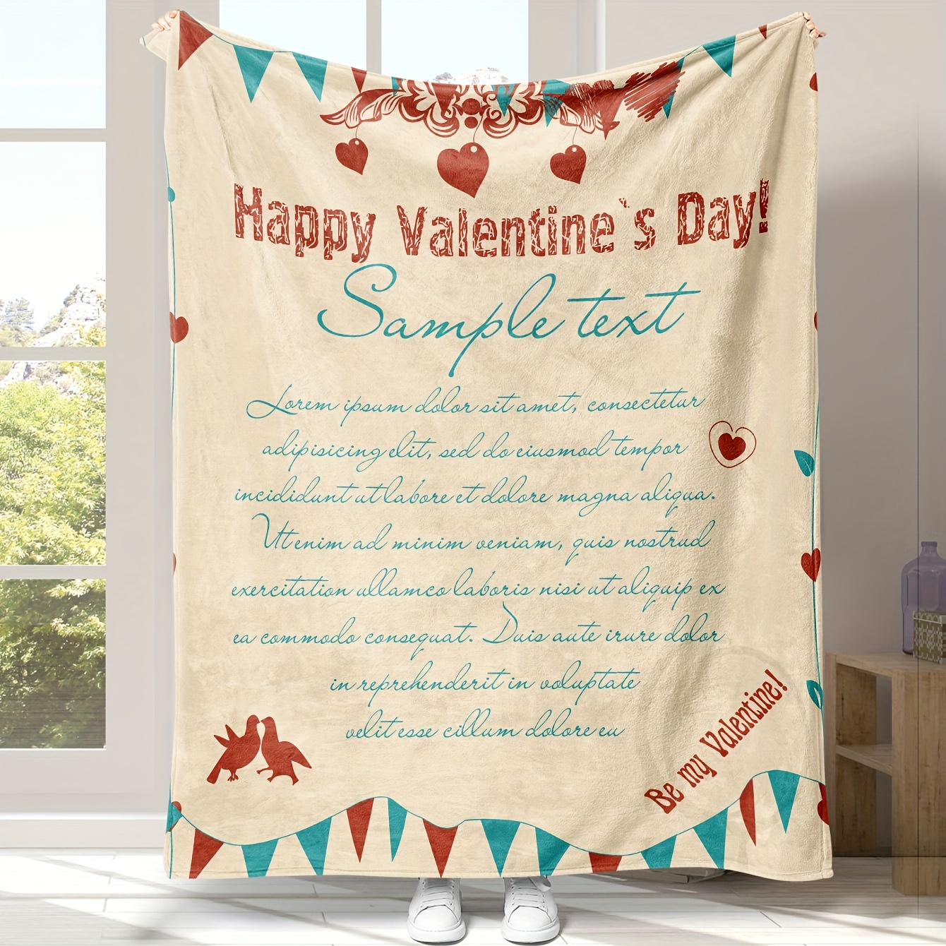 Throw Blanket Plush Fluffy Soft Comfort Blanket Wool Flannel - Temu ...