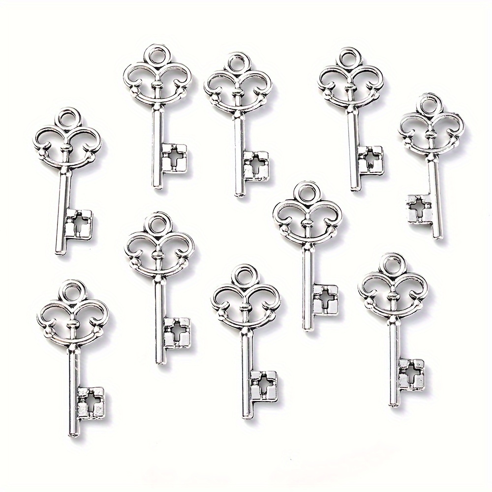 Keyrings Vintage Mixed Cross Flower Heart Owl Shape Charms - Temu Portugal