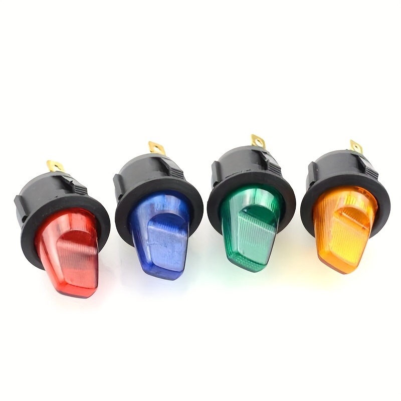 Rocker Switch 12v Illuminated Lamp 10a/125vac 6a/250vac - Temu Netherlands