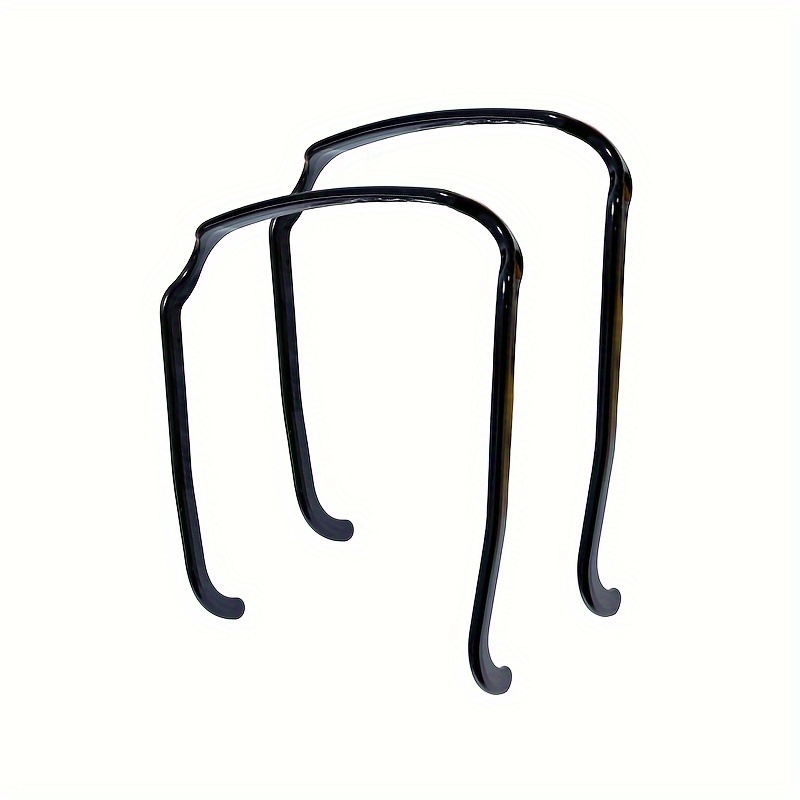 Solid Color Invisible Hair Hoops Thick Curly Square - Temu Canada