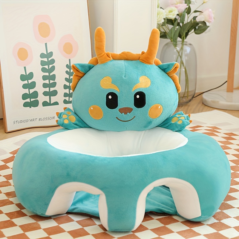 Learning Sit Sofa Cartoon Plush Stool Training Sitting - Temu Canada
